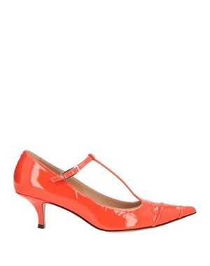 MAISON MARGIELA Pumps Size Leather - Orange
