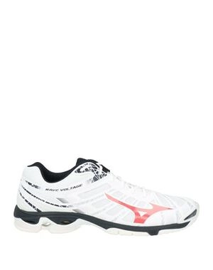 Mizuno Wave Voltage Sneakers Size Textile Fibers - White