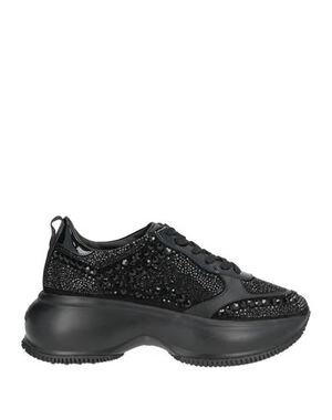 Hogan Sneakers Size Leather - Black