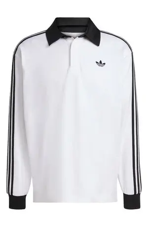 Adidas 3-stripes Long Sleeve Polo