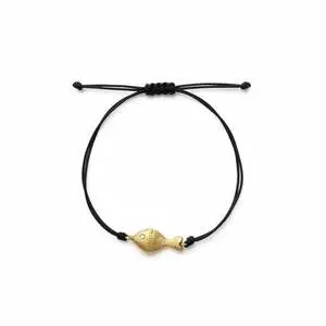 BY VIRGO Felicia Bracelet - Black/yellow