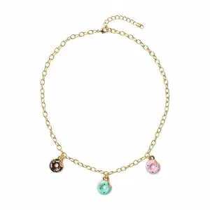BY VIRGO Sweet Loop Necklace - Yellow