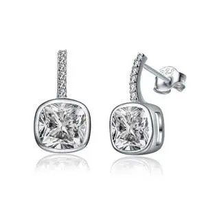Genevive Square Earrings