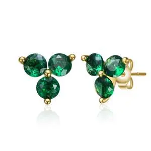 Genevive Clustered Earrings