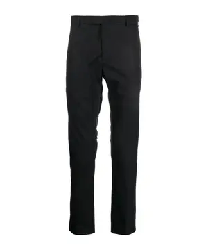 PT TORINO Casual Trousers With Belt Loops - Black
