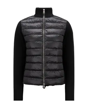 Moncler Padded Wool Cardigan