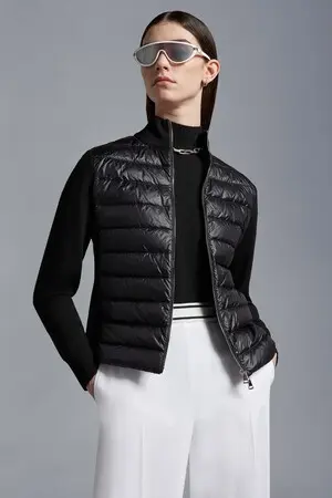 Moncler Padded Wool Cardigan