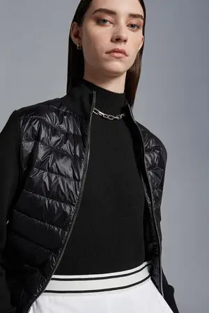 Moncler Padded Wool Cardigan