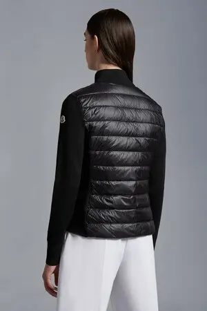 Moncler Padded Wool Cardigan