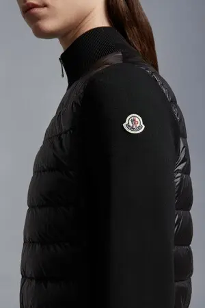 Moncler Padded Wool Cardigan