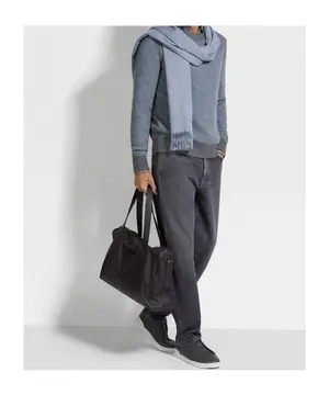 Zegna Crew Neck Cashmere Sweater