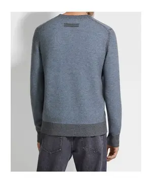 Zegna Crew Neck Cashmere Sweater