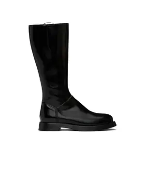 MIISTA Round-head Boots - Black