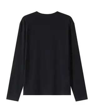 Versace Pack Of Two Long-sleeved Crewneck T-shirts - Black