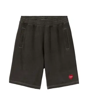 Carhartt Work In Progress Heart Applique Loose Fit Casual Shorts