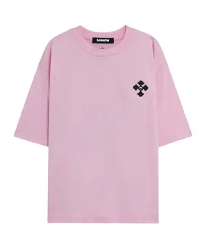 BARROW Graphic-print T-shirt - Pink