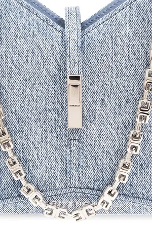 Givenchy Cut-out Zipped Small Shoulder Bag - Medium Blue