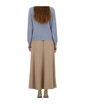 Herno Resort Cardigan In Alpaca And Lurex Stocking Stitch