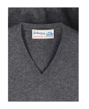 BALLANTYNE V-neck Knitted Jumper