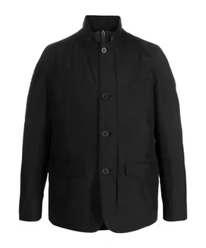 Herno High-neck Buttoned Padded Jacket