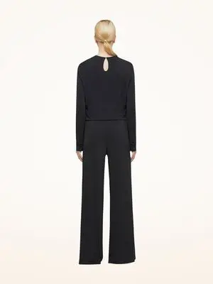 Wolford V-neck Crêpe Jumpsuit