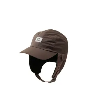 C.P. COMPANY Logo-patch Cap
