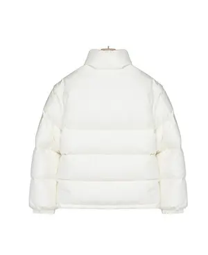 Gucci Padded Bomber Jacket With Webbing And Logo Patch