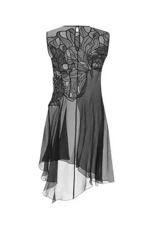 Alberta Ferretti Sleeveless Lace Top