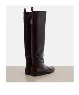 Khaite Colt" Leather Knee-high Boots