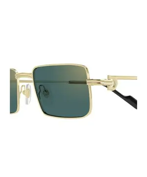 Cartier Rectangular Frame Sunglasses
