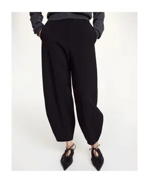 BY MALENE BIRGER Belt-loop Pants - Black