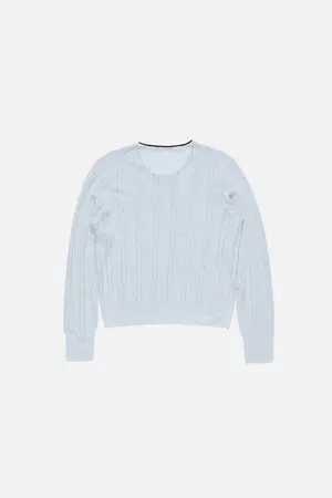 Acne Studios Silk Cardigan With Bow Detail - White