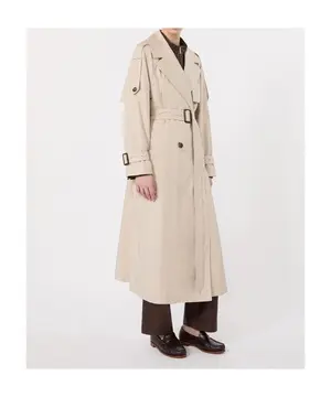 Max Mara Coro Double-breasted Belted Trench Coat