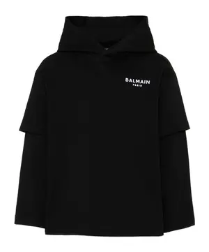 Balmain Logo-print Hoodie