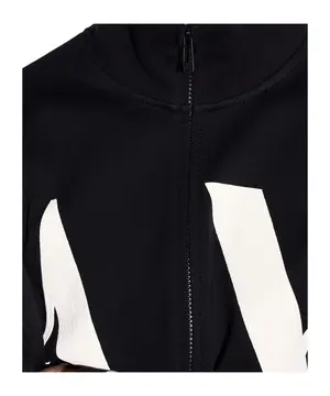 Armani Exchange Sweatshirt In Bonded Stretch Cotton