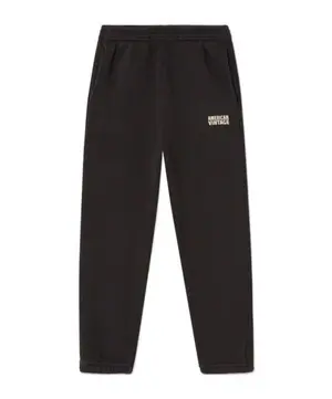 American Vintage Elastic-waist Joggers - Vintage Charcoal