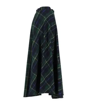 AL DUCA DAOSTA 1902 Tartan Wheel Skirt