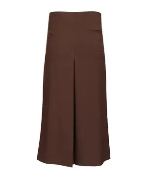 AL DUCA DAOSTA 1902 Pleated Stretch Maxi Skirt