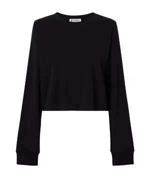 Eterne Cotton And Modal-blend Jersey T-shirt - Black
