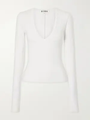 Eterne Ribbed Jersey T-shirt