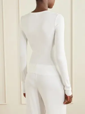 Eterne Ribbed Jersey T-shirt