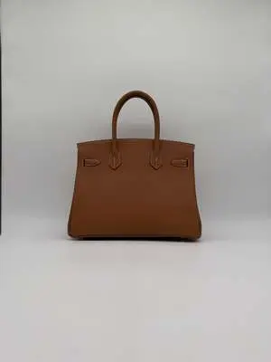 Hermès Birkin Togo Leather Handbag - Gold