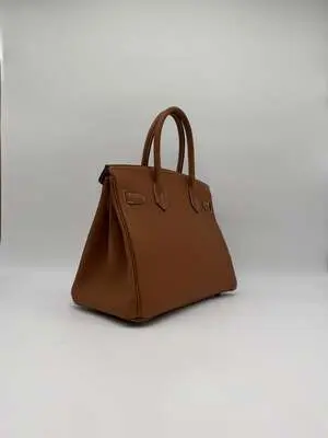Hermès Birkin Togo Leather Handbag - Gold