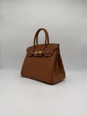 Hermès Birkin Togo Leather Handbag - Gold