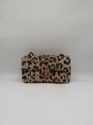 Chanel Maxi Leopard Gold-tone Metal