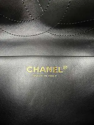 Chanel Maxi Leopard Gold-tone Metal