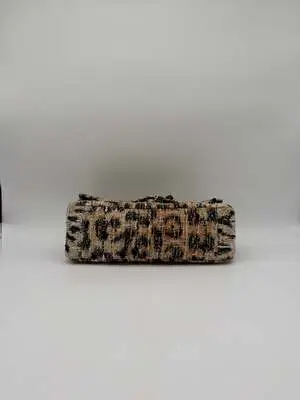 Chanel Maxi Leopard Gold-tone Metal