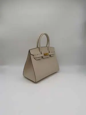 Hermès Birkin Sellier Craie Epsom Gold Hardware