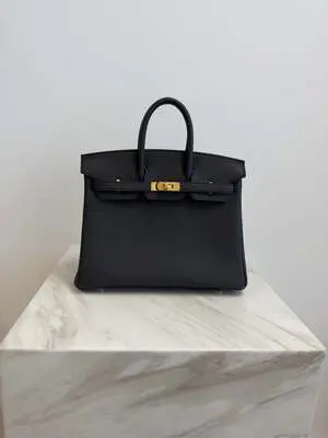 Hermès Birkin Plomb Togo Gold Hardware - Grey