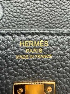 Hermès Birkin Plomb Togo Gold Hardware